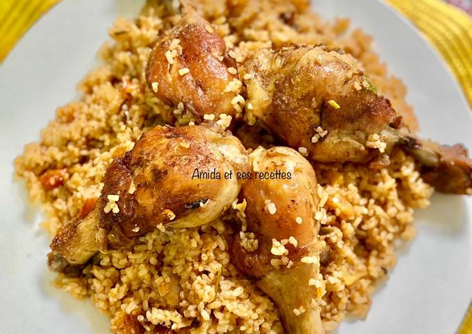 Thiebou guinar |riz au poulet à la sénégalaise à ma façon de Amida ...