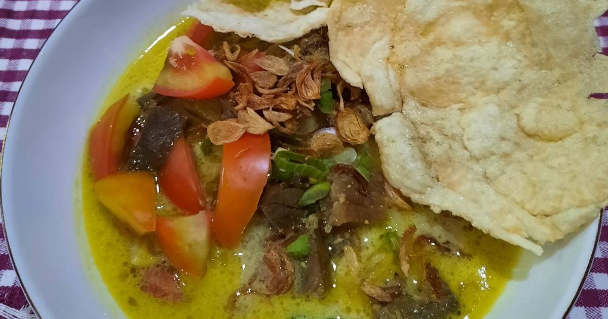 Resep Soto Kuning Bogor oleh Yuniz🌻 - Cookpad