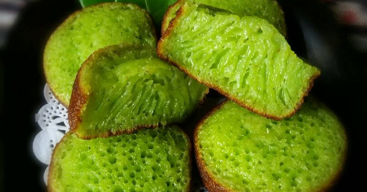 Resep Bika Ambon Pandan #Enakanbikinsendiri oleh Hilda Dawood - Cookpad