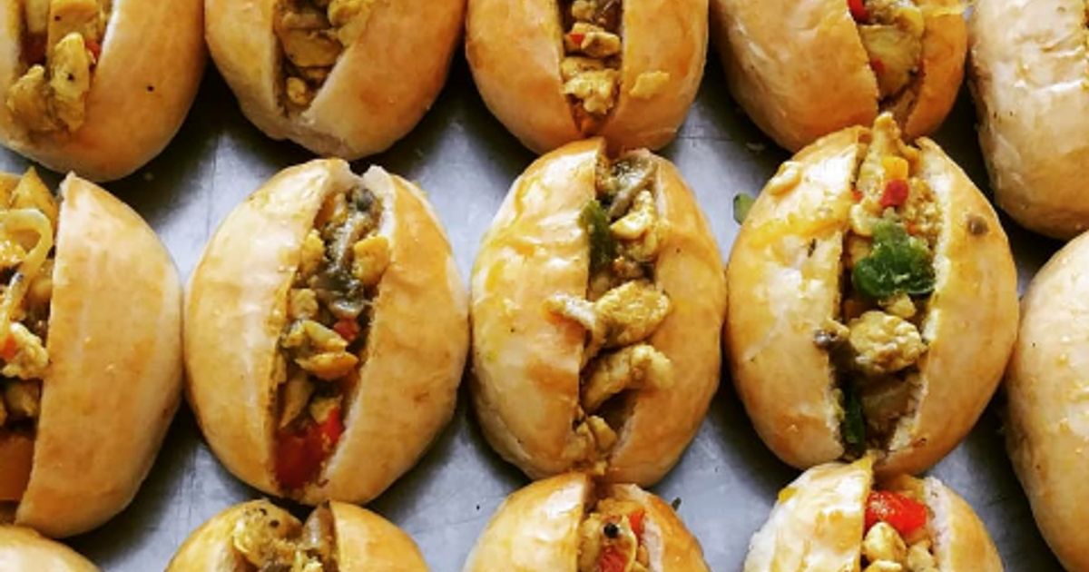 Mini Savoury Buns Recipe by shameera vahed - Cookpad