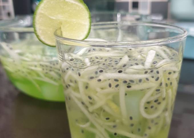 Resep Es Timun Selasih oleh Aileen Kowaas - Cookpad