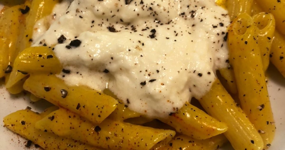 Ricetta Penne Alla Alberto Crema Di Formaggi E Zafferano di ...