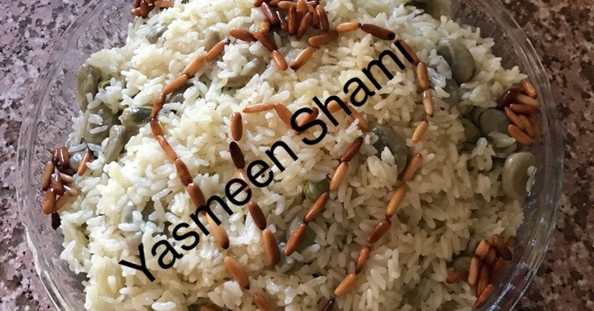 طريقة عمل رز بفول على اصولها بطريقة سهلة وسريعة من 🌺Yasmeen Shami🌺 - كوكباد