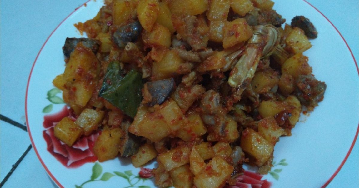 Resep kentang jeroan ayam rumahan enak dan mudah - Cookpad