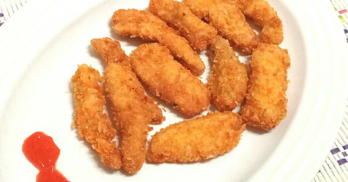 Resep Chicken Finger (Chicken Katsu) oleh Ria Mariana - Cookpad