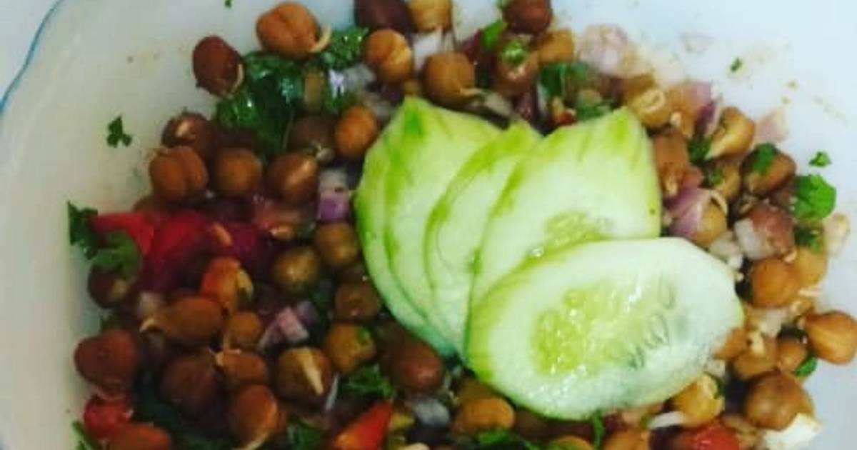 Chatapata chana chat Recipe by Ashwini Vaibhav Joshi - Cookpad