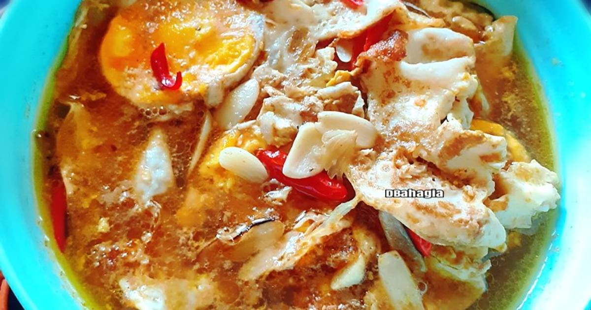 Resep Telur kuah kecap oleh Dapur Bahagia - Cookpad