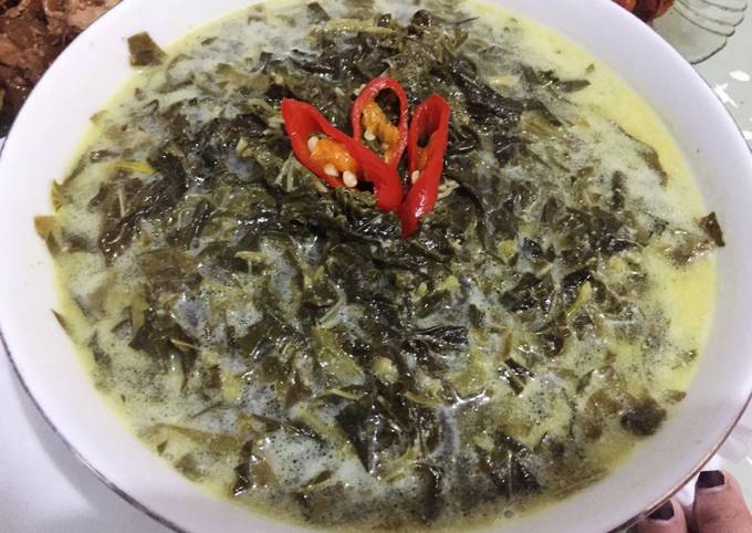 Resep Bobor daun singkong (sayur daun singkong) oleh nova nre - Cookpad Resep Bobor daun singkong (sayur daun singkong) oleh nova nre - Cookpad