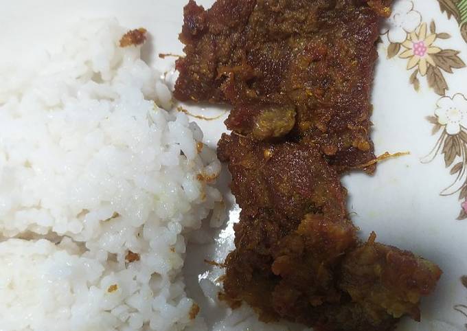 Resep Dendeng goreng / daging goreng oleh Albania Haris - Cookpad