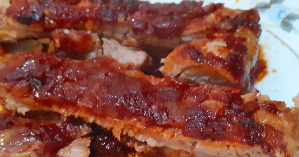 Ribs De Cerdo A La Barbacoa Receta de Roxana Civallero- Cookpad