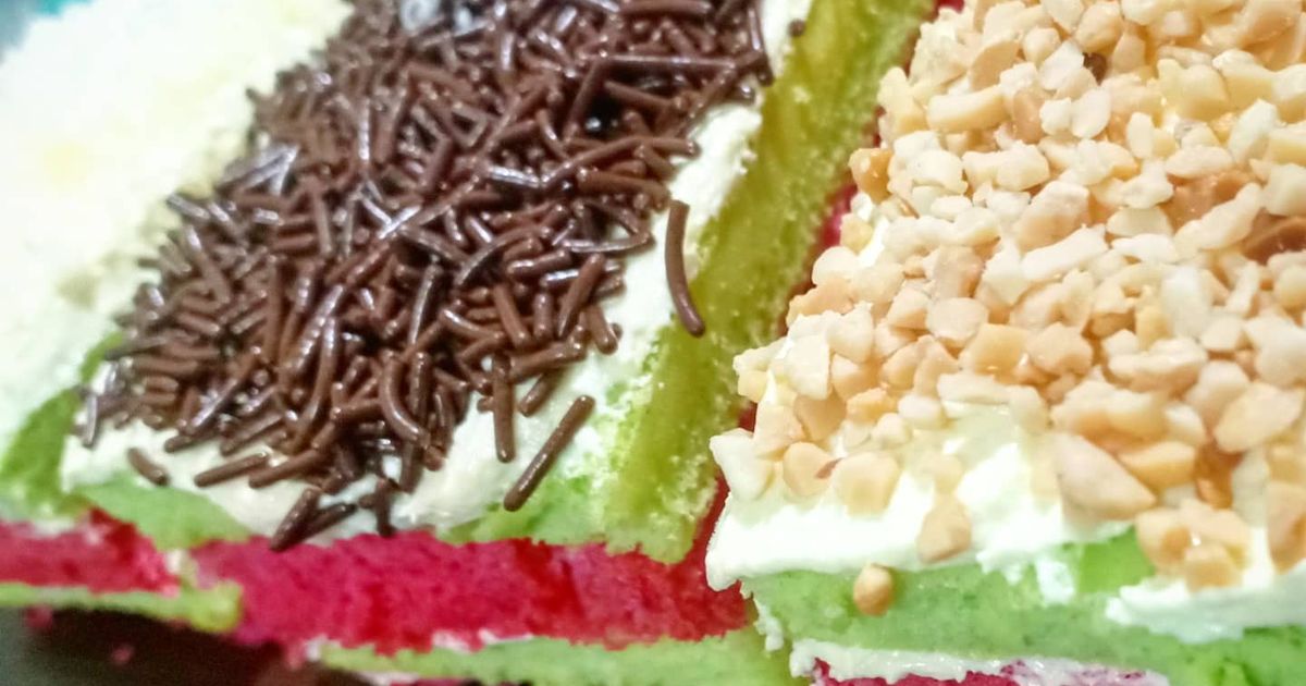 Resep Cocoberry Layer Cake #Keto (Coconut Strawberry) 😍 oleh Henny ...