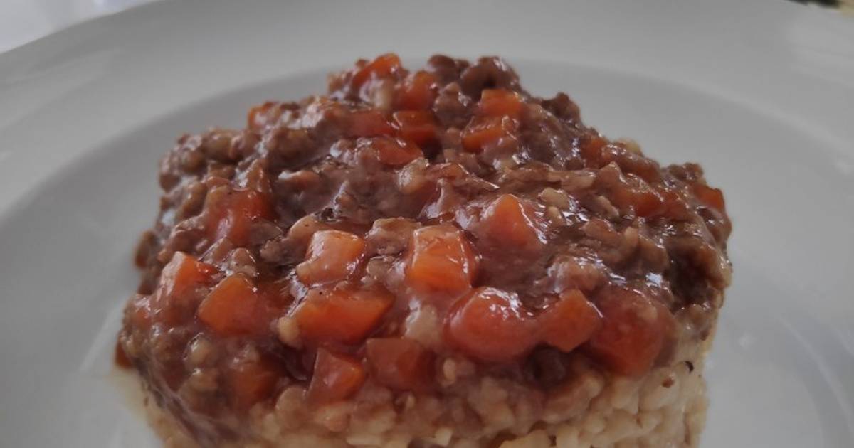 Resep Nasi Tim Daging Rice Cooker oleh ImeldaSW - Cookpad