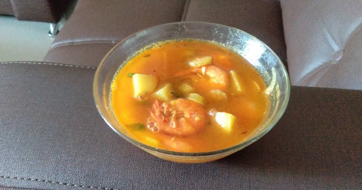 Resep Udang kuah kuning (Aceh oleh cut imelda Putri - Cookpad