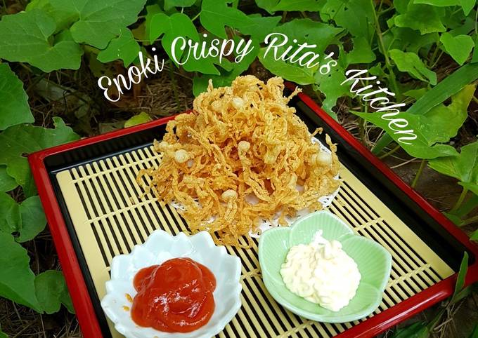 Resep Enoki Crispy Rita's Kitchen oleh Rita Kitchen - Cookpad