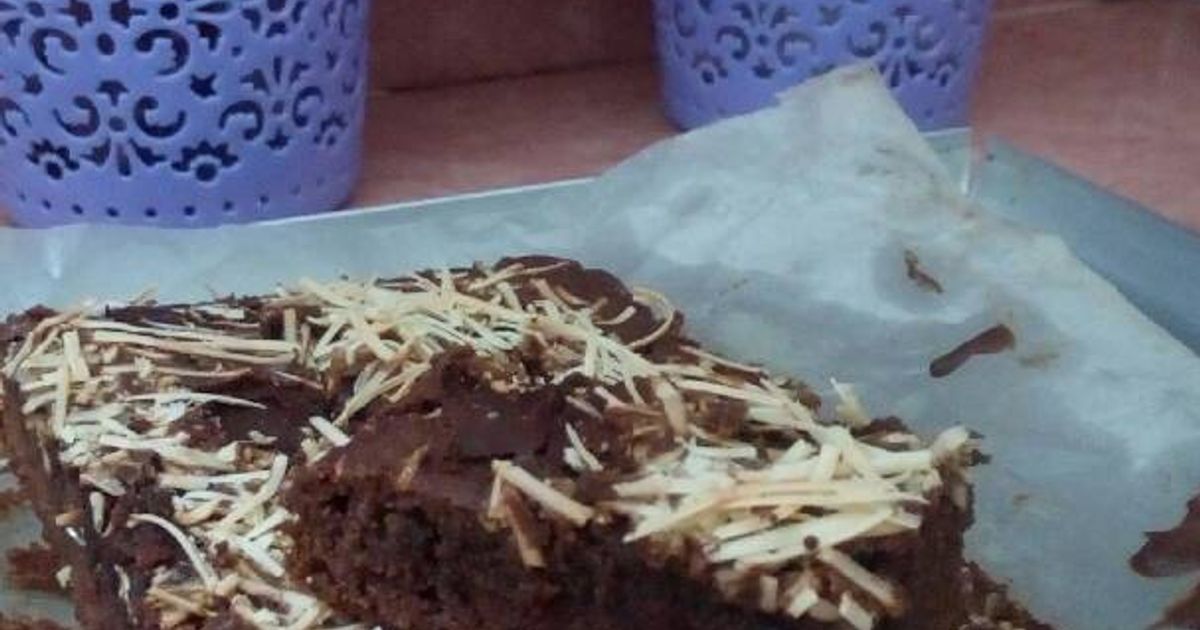 Resep Brownies Panggang oleh Fera Nisa - Cookpad