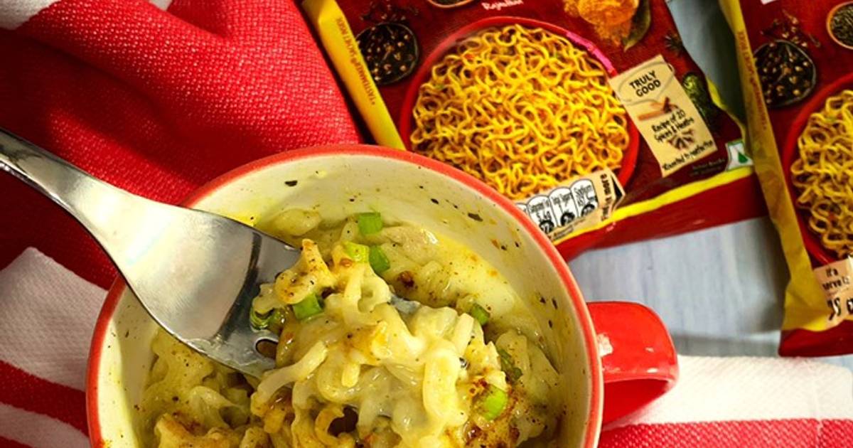 Mug Maggi N Cheese Recipe by ayndrila dutta - Cookpad