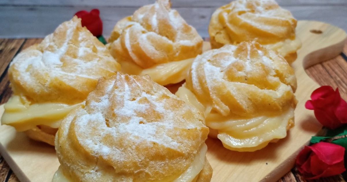 Resep Sus/Soes Vla Vanilla (Easy N Yummy) oleh Vivi Susanty - Cookpad
