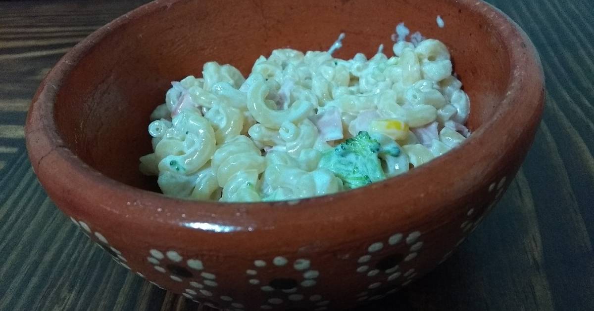 Sopa de coditos con crema - 37 recetas caseras- Cookpad