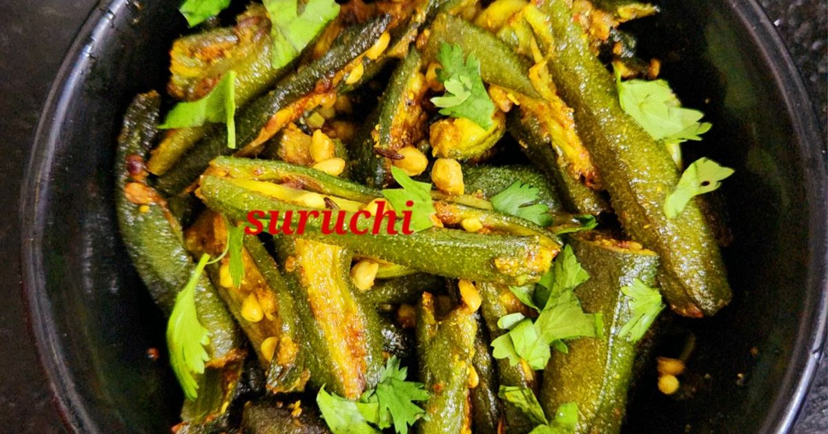 Garlic/Lahsuni Bhindi Recipe by Suruchi (Dr. Ruchi Sharma) - Cookpad