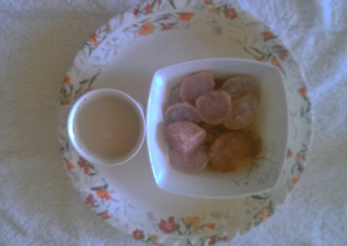 Arrow root (Nduma) and tea Recipe by Juliet - Cookpad