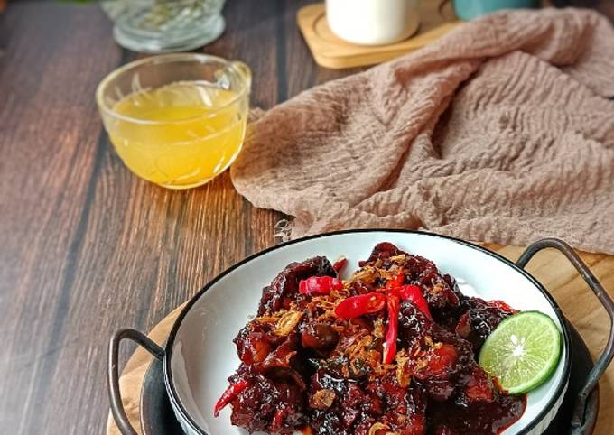 Resep Hati Ampela Masak Hitam oleh Nindaummuzia - Cookpad