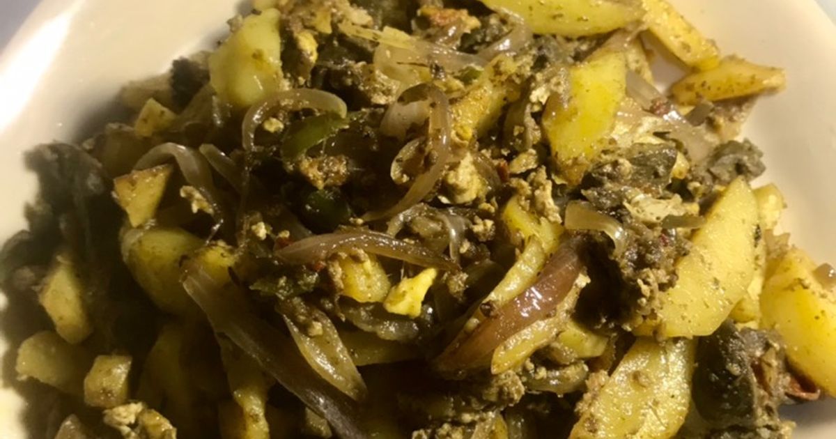 Stir Fried Irish Potatoes And Liver Recipe by Maryam Cooks - Cookpad