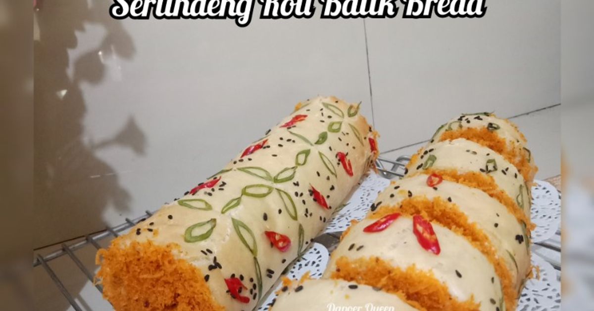 Resep Serundeng Roll Batik Bread oleh Dapoer Queen - Cookpad