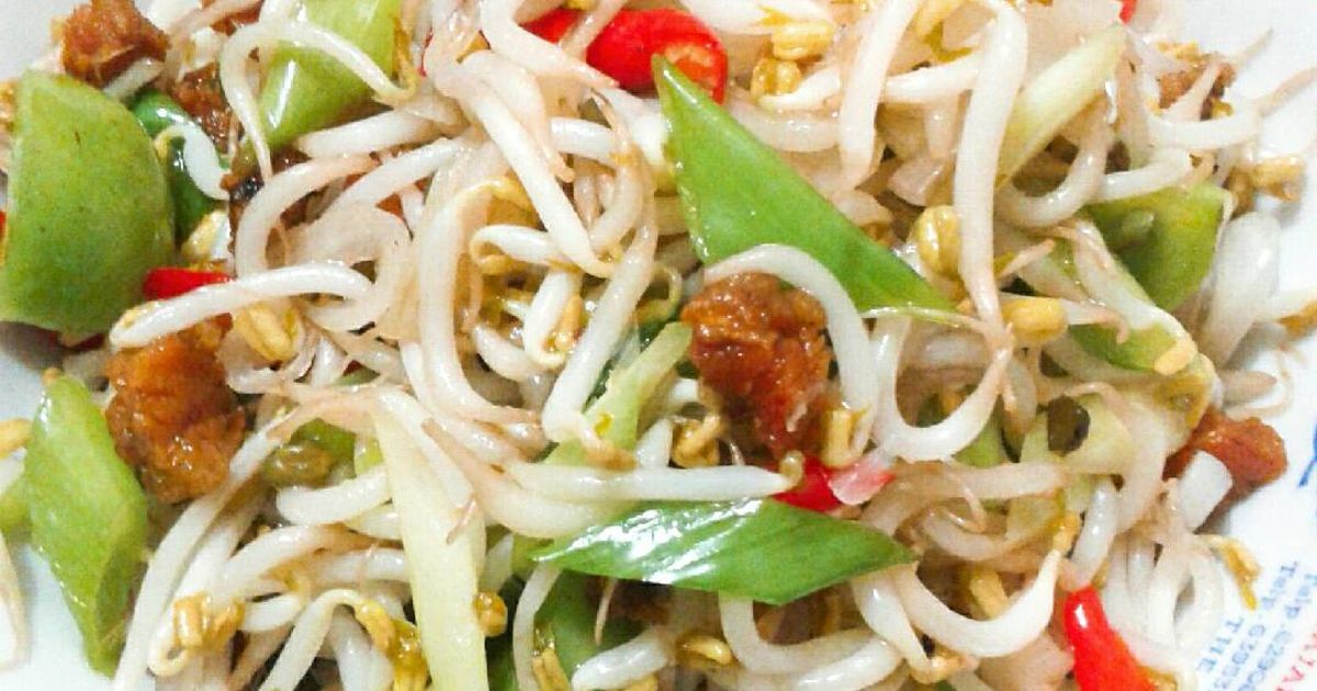 Resep Toge Cah Ikan Asin🐟 oleh Gaby Zakaria - Cookpad