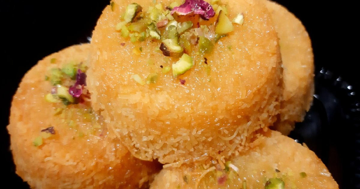 Mini Kunafe / Knafeh Recipe by Jibita Khanna - Cookpad
