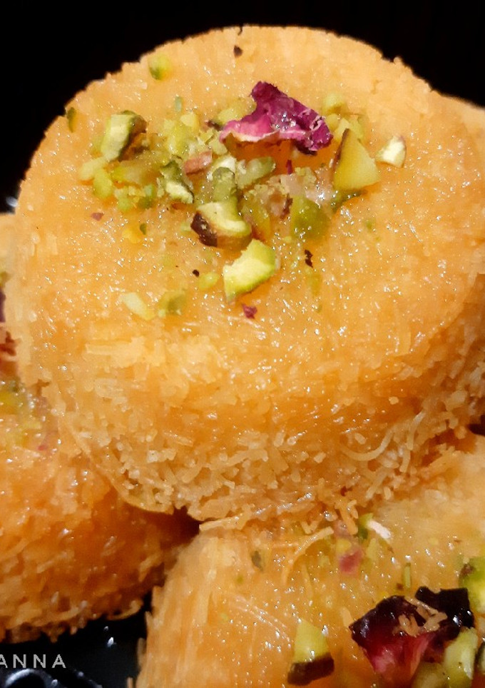 Mini Kunafe / Knafeh Recipe by Jibita Khanna - Cookpad
