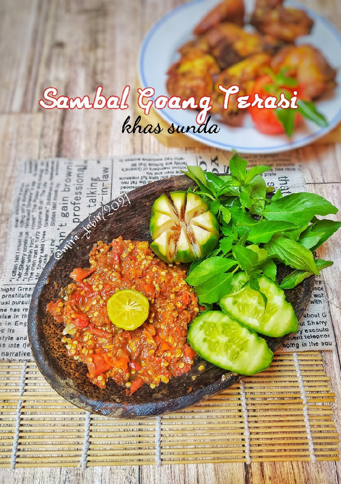 Resep Sambal Goang Terasi Dadakan Khas Sunda oleh Mira_Jabir - Cookpad