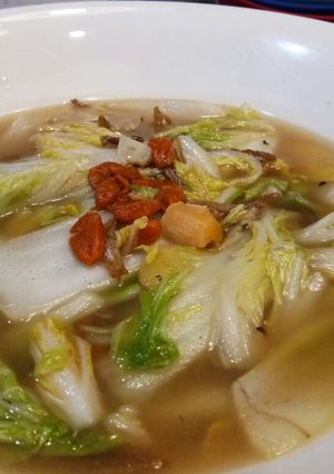 Chinese Cabbage With Scallop Soup Recipe by Clemence Hoe - Asian Home ...