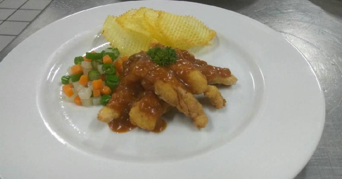 Resep Fish gujon with brown sauce oleh The Chef - Cookpad