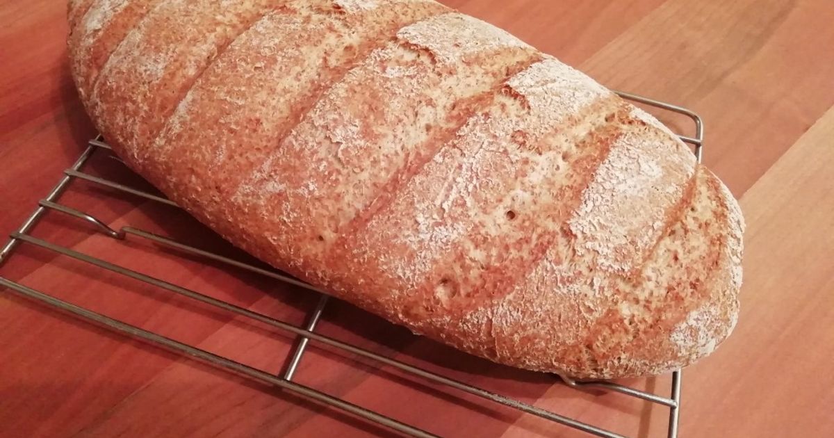 Pan De Biga Integral Receta de Denise- Cookpad