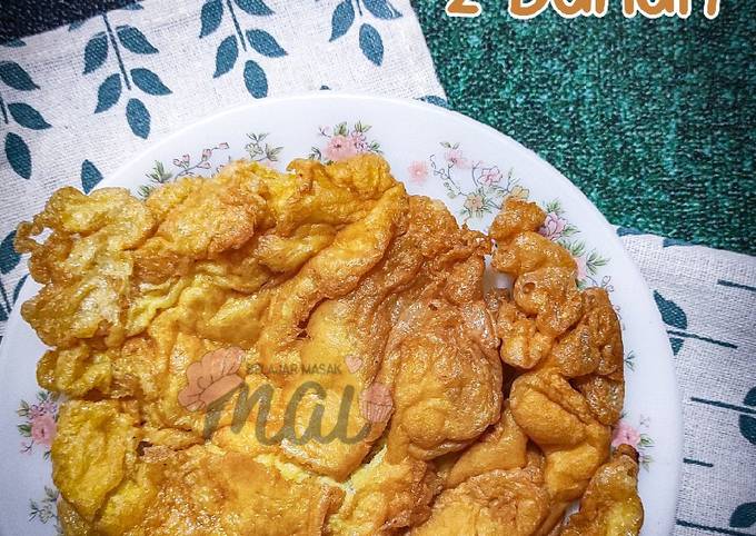 Resipi Telur Dadar Crispy 2 Bahan oleh Maisarah Mamat - Cookpad