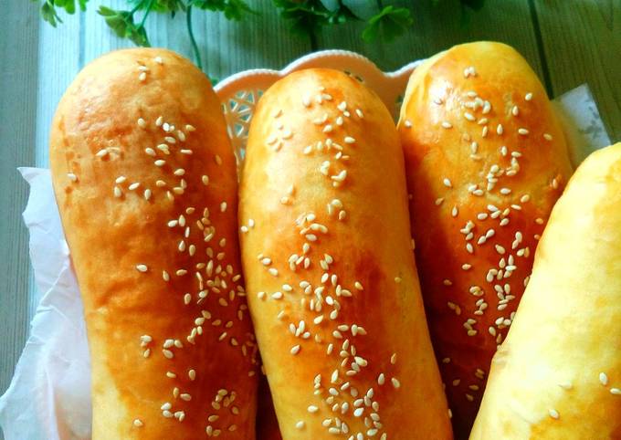 Resep Roti Hot Dog oleh Evianti Abi - Cookpad