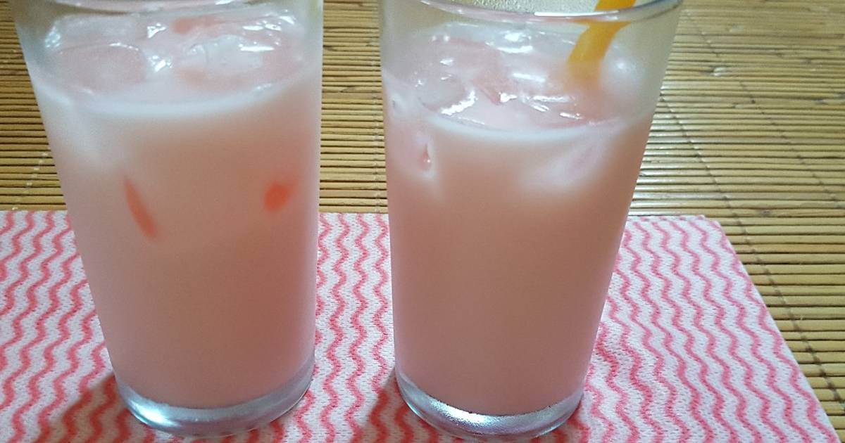 30 resep minuman pink lava enak dan sederhana - Cookpad