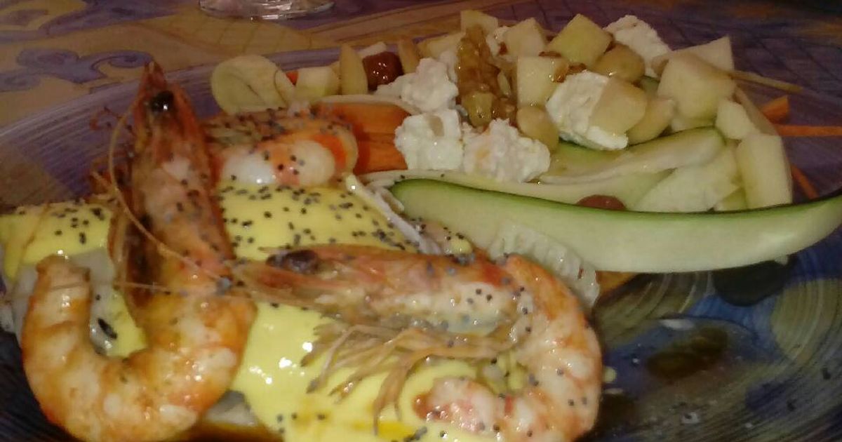 ensalada de langostinos y manzana - 67 recetas caseras- Cookpad