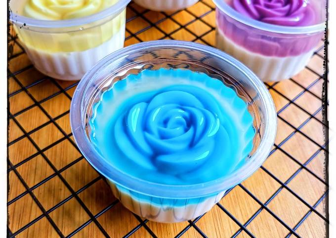 Resep Puding mawar kaca oleh ULIEN - Cookpad