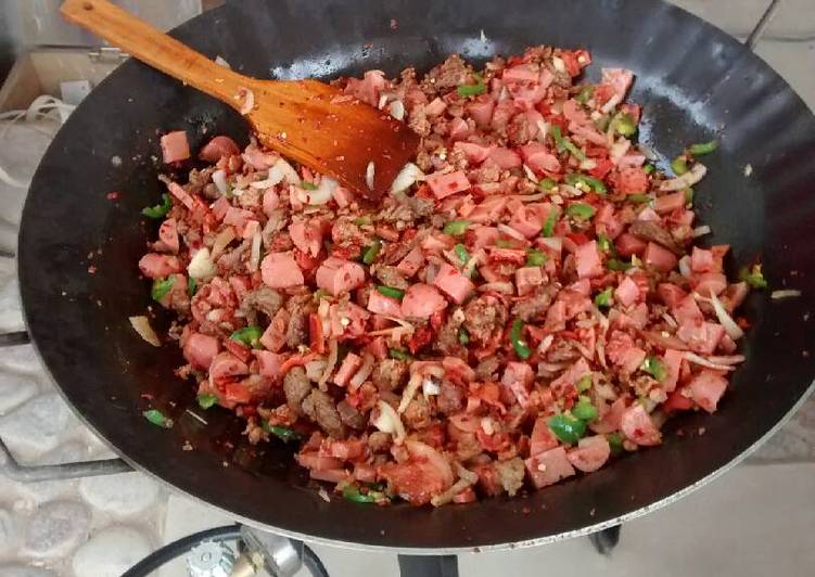 Discada Receta de Sharo Bruno- Cookpad