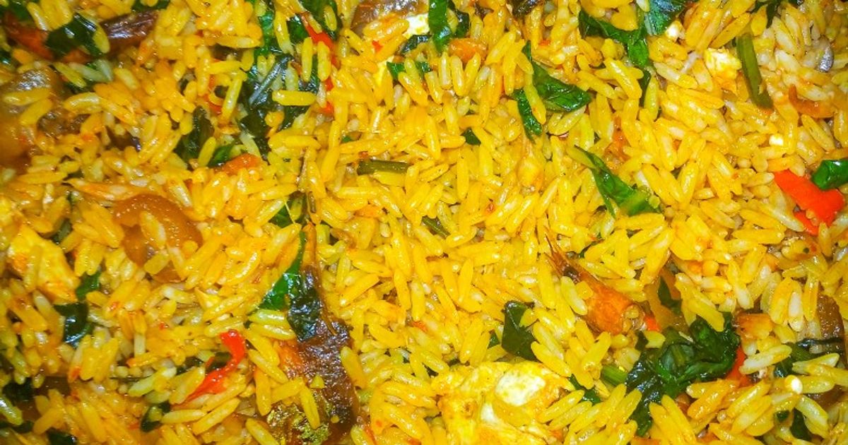 Native Jollof Rice /Palm Oil Rice Iwuk Edesi Recipe Recipe by Iheomas ...