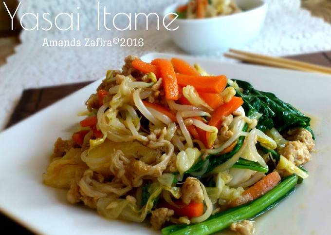 Resep Yasai Itame (Tumisan Sayur ala Jepang) oleh Amanda Garden To ...