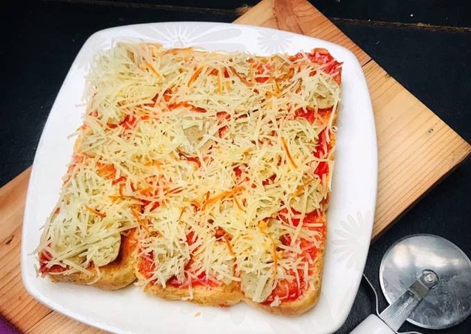 Resep Pizza roti tawar oleh anif agustina - Cookpad