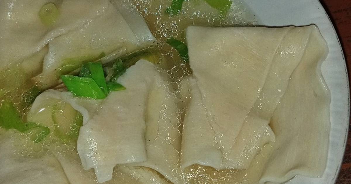 Resep Pangsit rebus oleh Khairunnisa Saskia - Cookpad