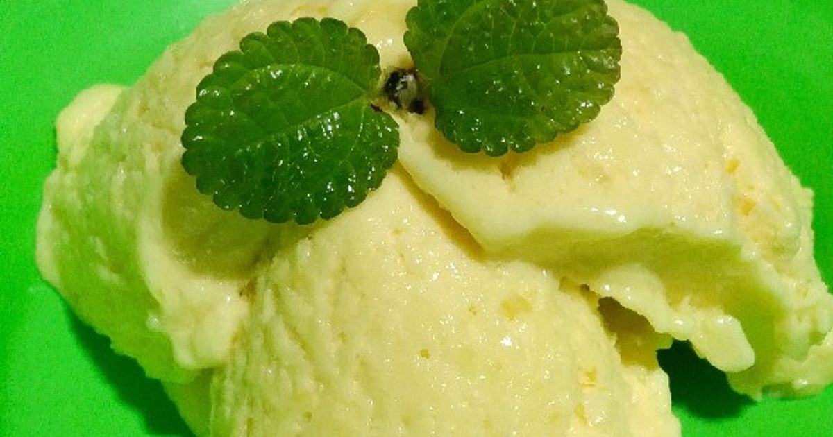 Resep 317.Es Krim Mangga (Home Made) oleh Murnasih - Cookpad