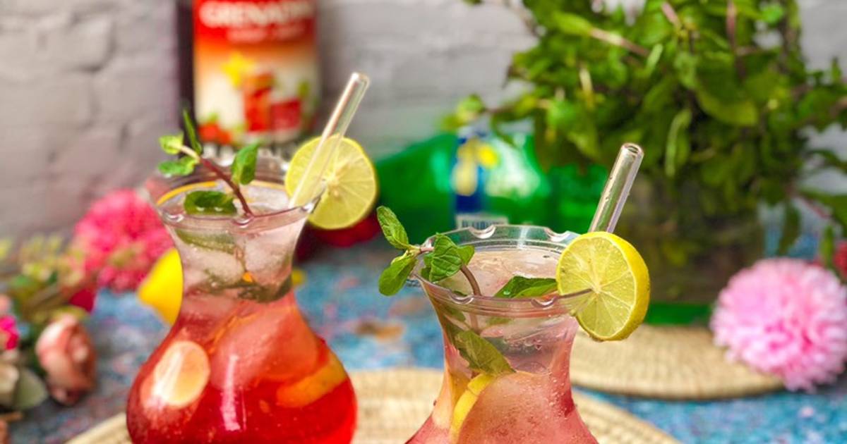 Shirley Temple Recipe by Chef Urwat👩‍🍳 - Cookpad