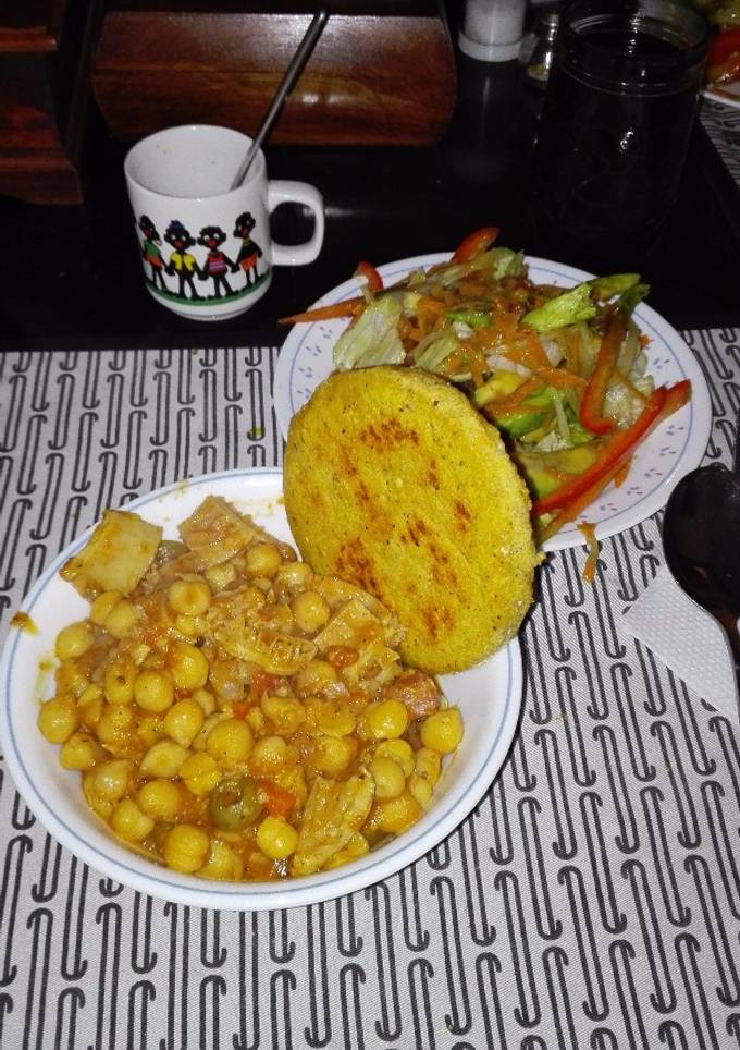 Garbanzos A La Criolla (Muy Colombianos) Receta de Juank- Cookpad