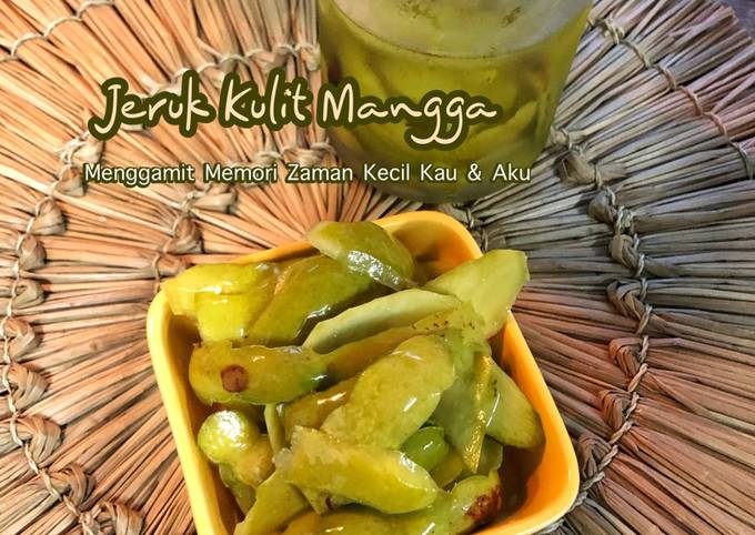 Resipi Jeruk Kulit Mangga oleh Salina Jalaludin - Cookpad