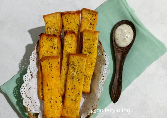 Resep Garlic Bread Fingers oleh Ken - Cookpad