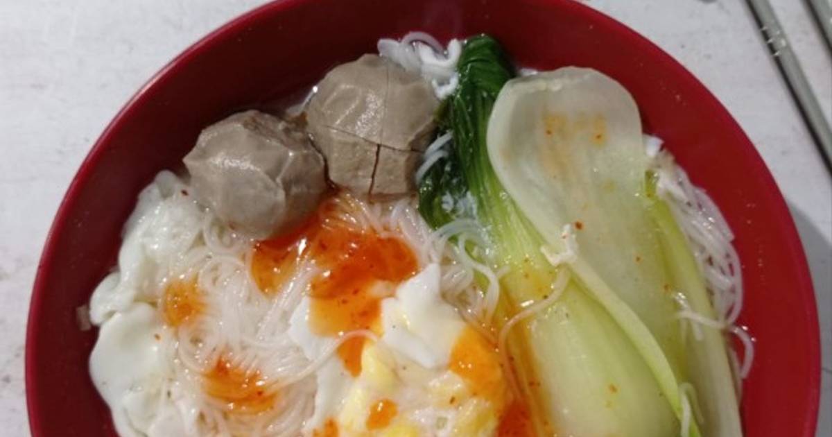 Resep #462. Bihun Kuah Baso oleh Dapoer Ciptasari (Memasaklah dgn hati ...